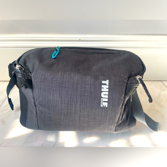 Thule | Bags | Thule Camera Travel Bag Dark Gray W Blue Interior Hip ...